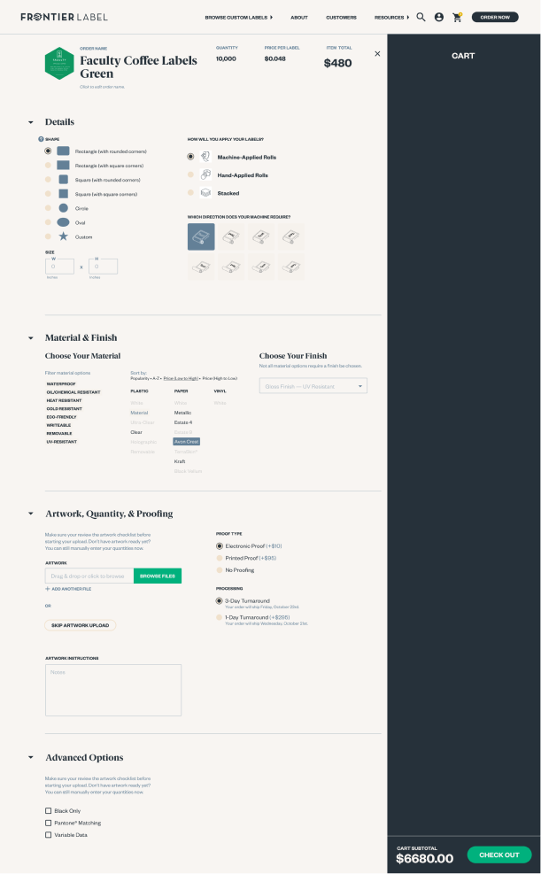 Faculty — Work — Frontier Label