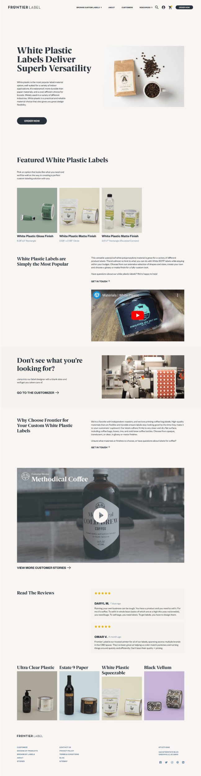 Faculty — Work — Frontier Label