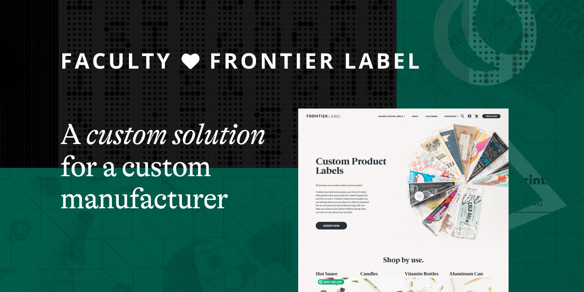 Faculty — Work — Frontier Label